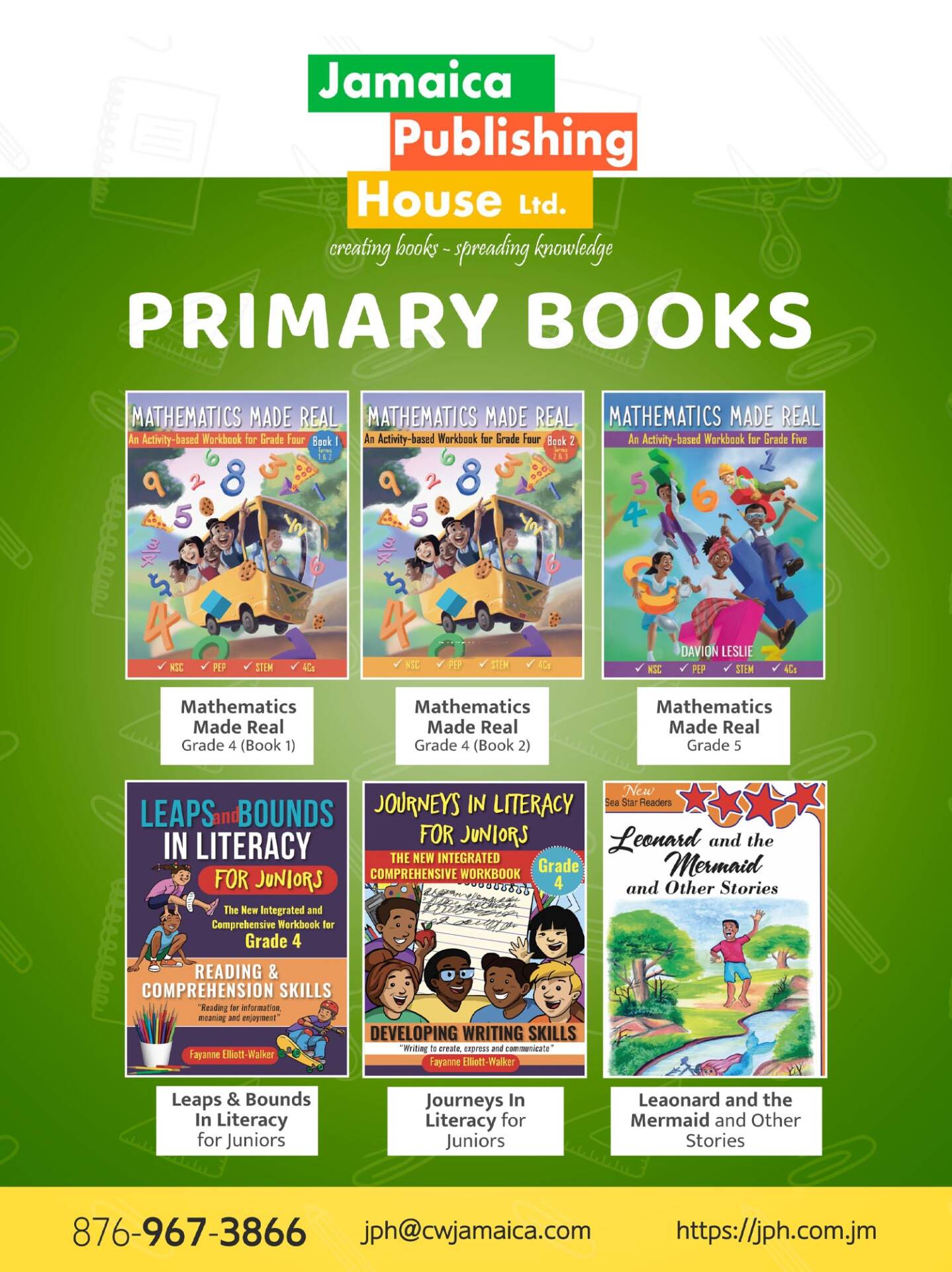 Jamaica Publishing House – Creating Books | Spreading Knowledge