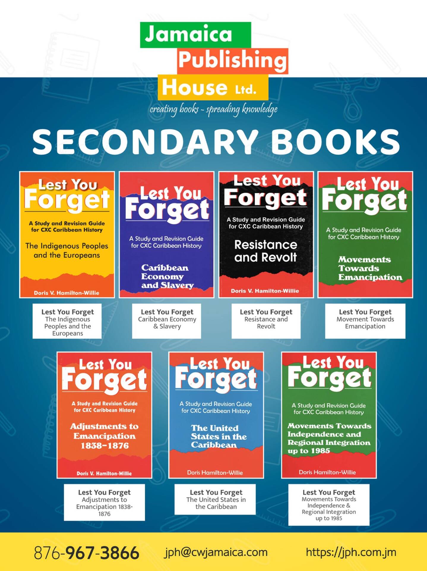Jamaica Publishing House – Creating Books | Spreading Knowledge